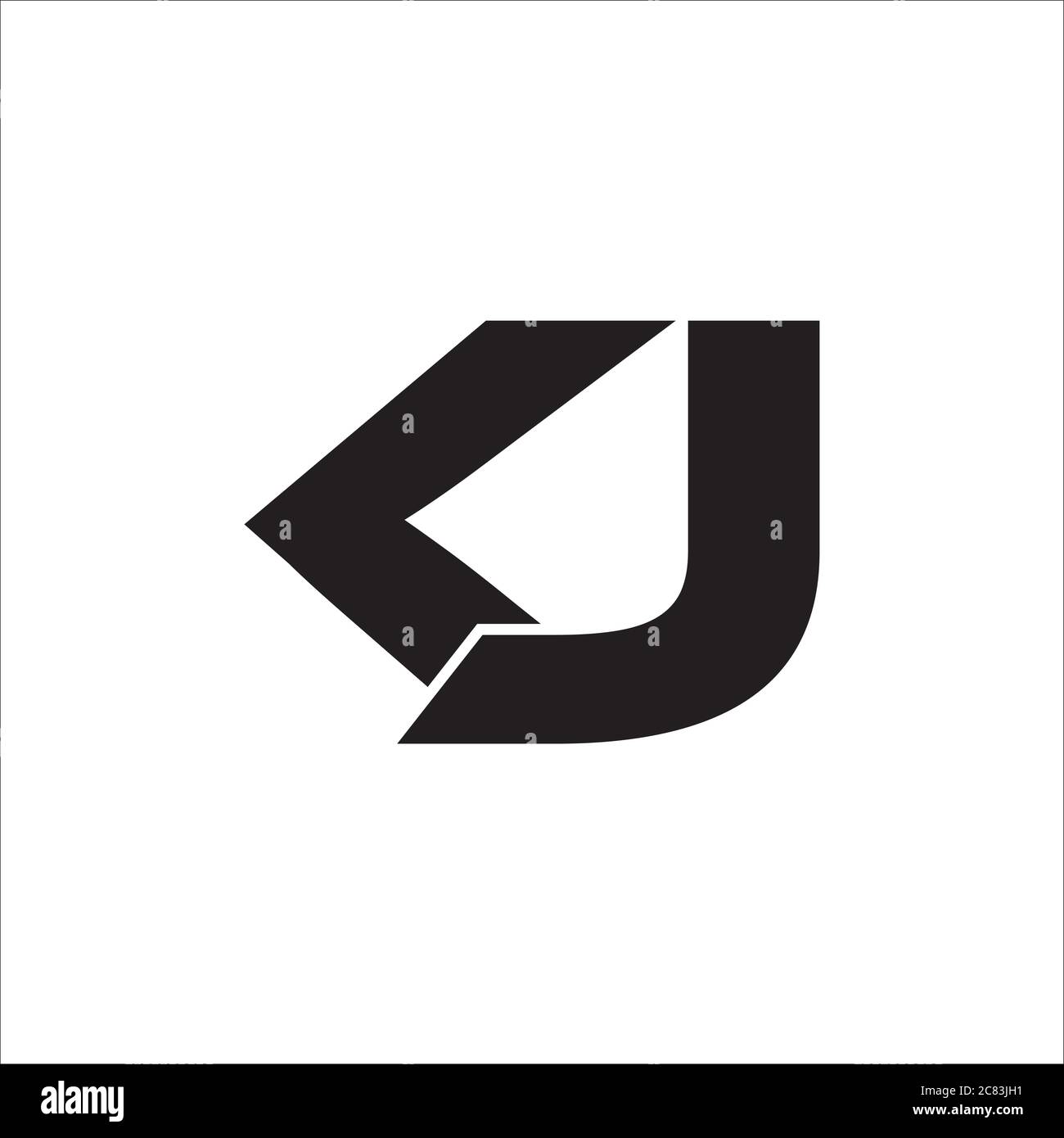 Initial letter jk logo or kj logo vector design template Stock Vector ...