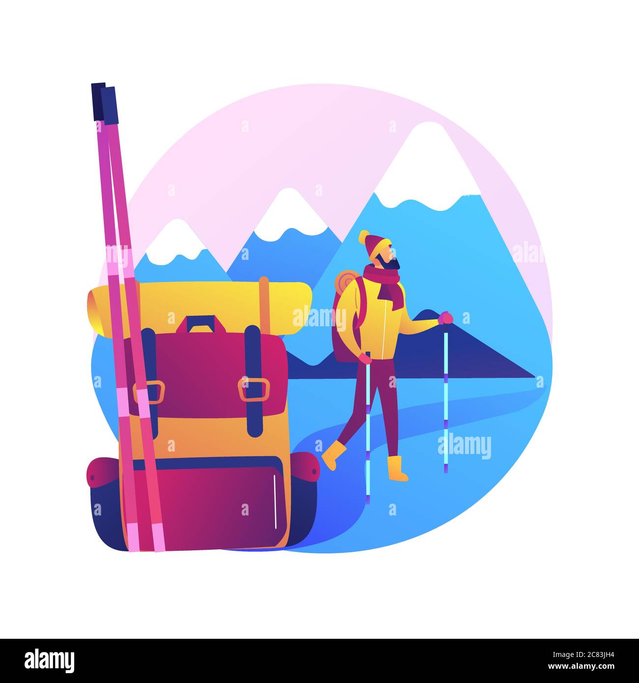 Mountain expedition vector concept metaphor Stock Vector Image & Art ...