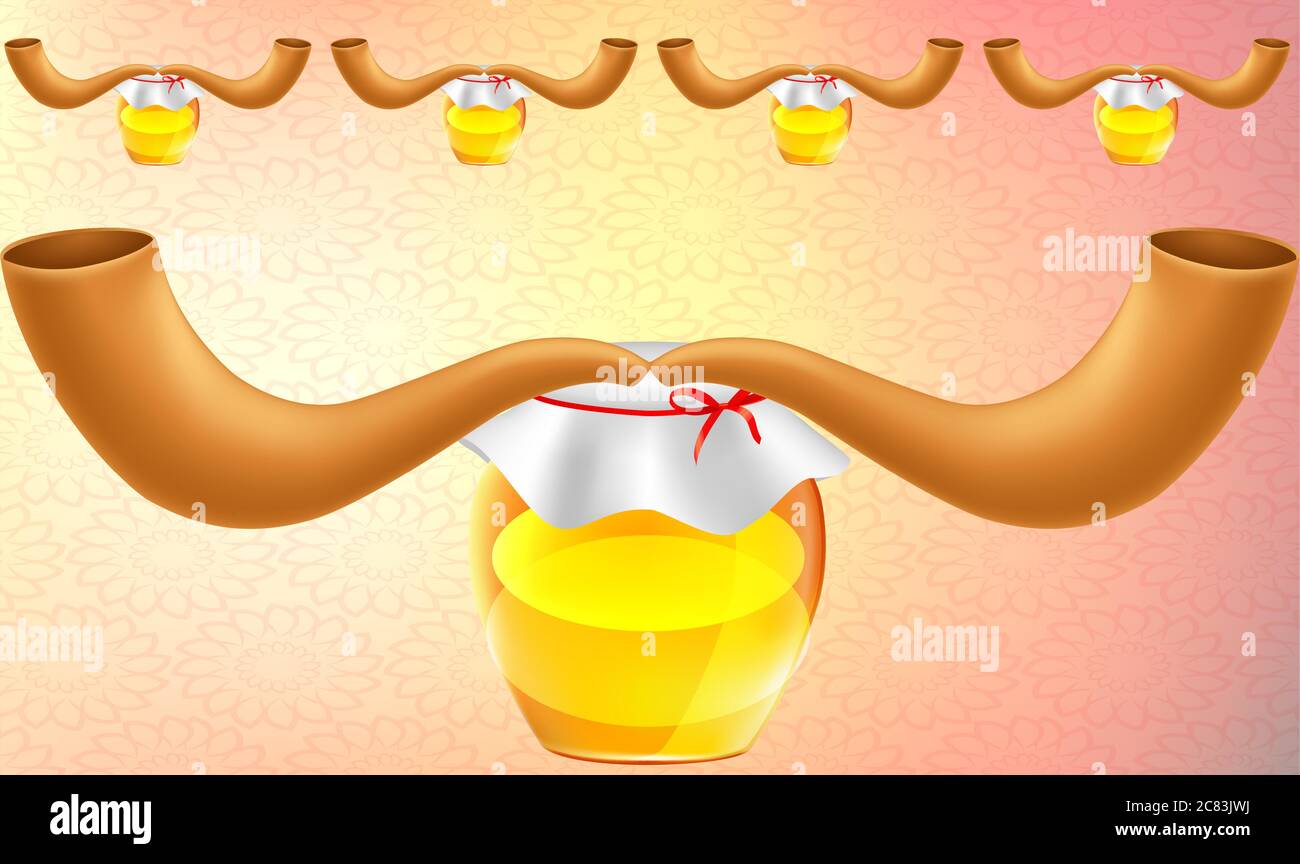 art of honey jar with design on abstract backgrounds Stock Vector Image ...