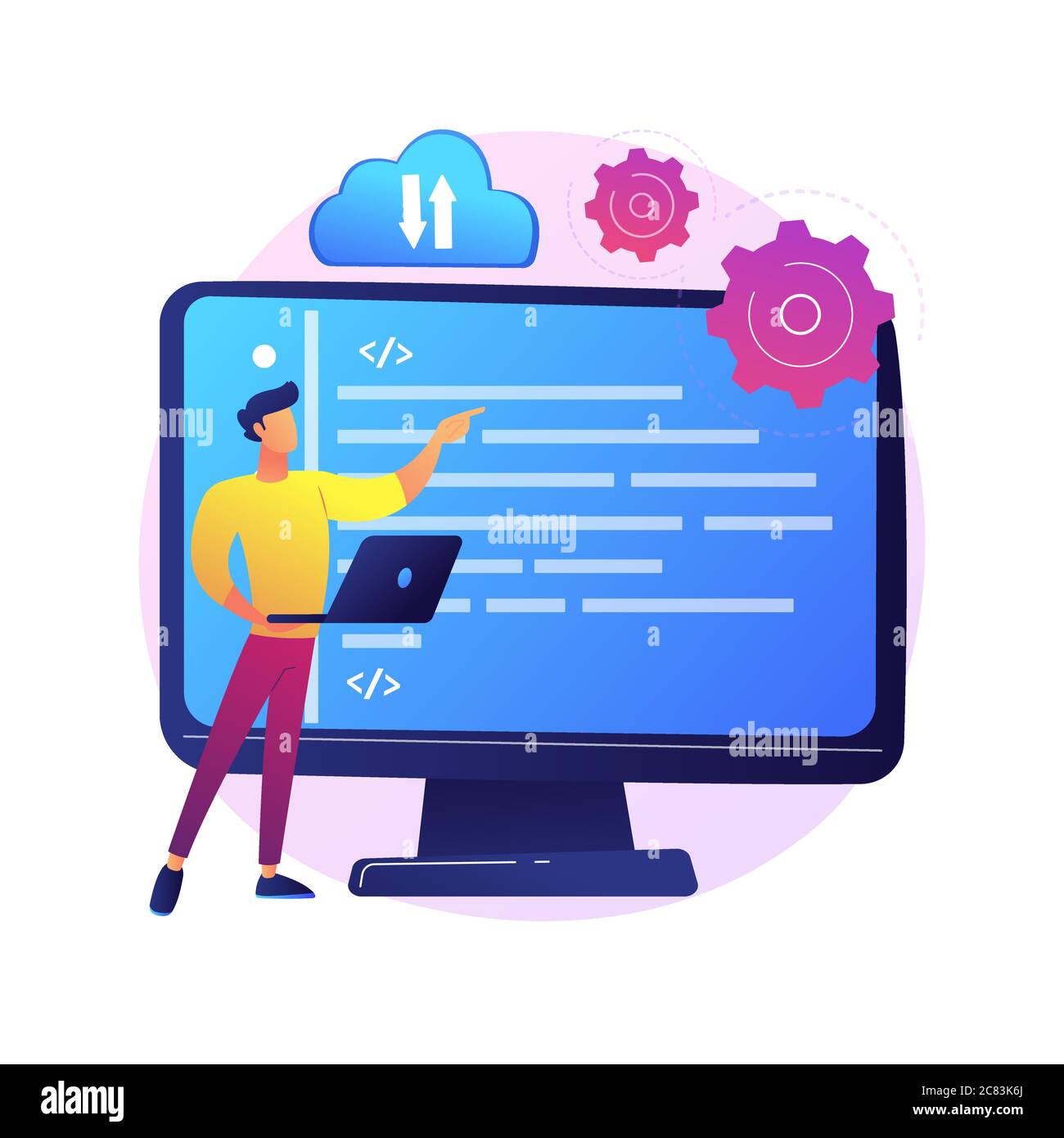 Server hosting storage available Cut Out Stock Images & Pictures - Alamy