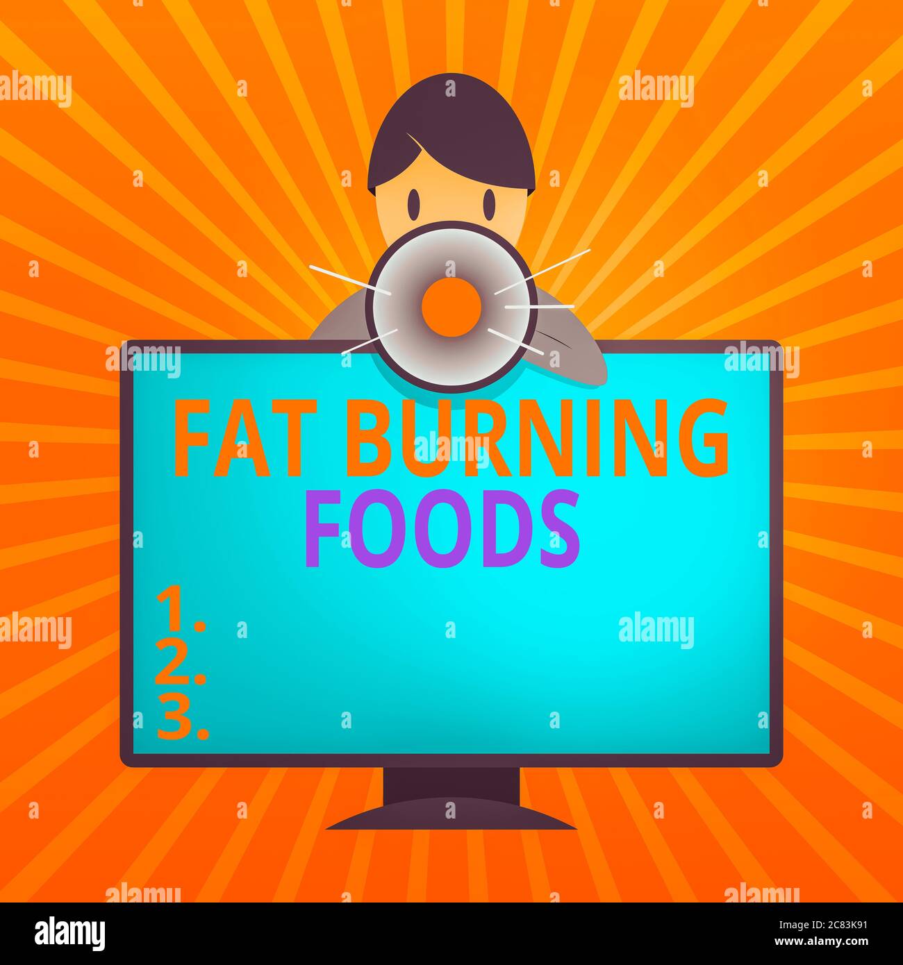 Conceptual Hand Writing Showing Fat Burning Foods Concept Meaning