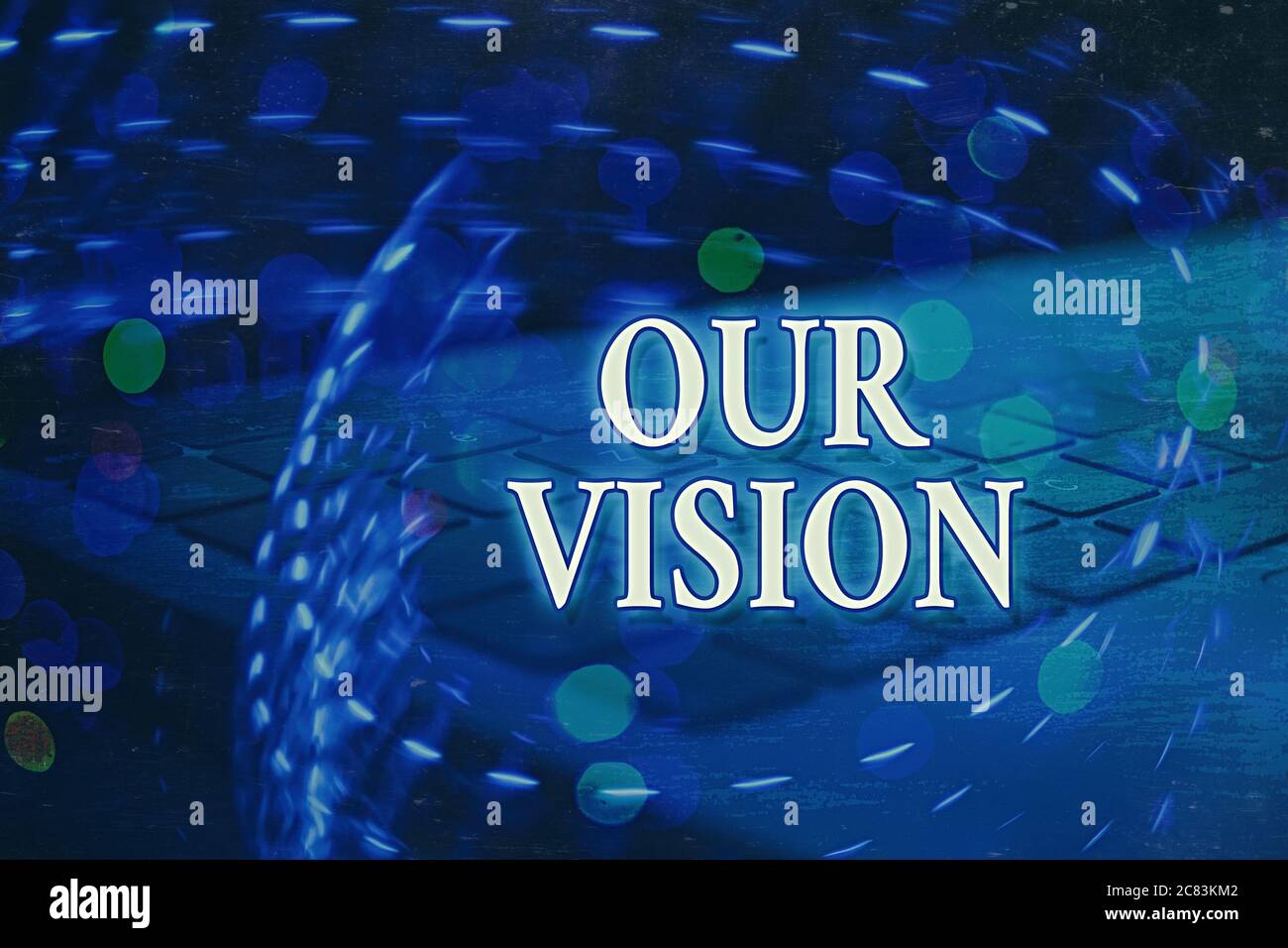 Handwriting text Our Vision. Conceptual photo an aspirational ...