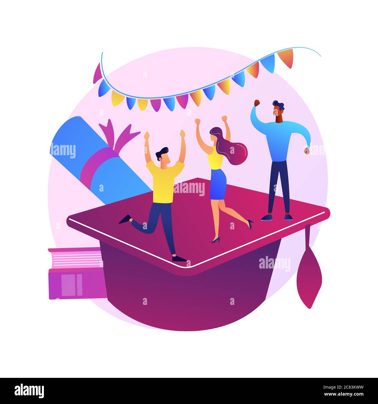 Student success story Stock Vector Images - Alamy