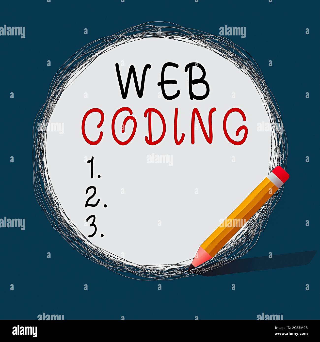 Conceptual Hand Writing Showing Web Coding Concept Meaning A System Of Symbols And Rules Used