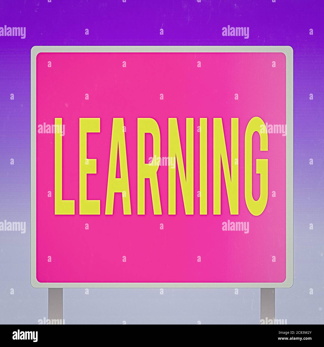 Text sign showing Learning. Business photo showcasing awareness or ...
