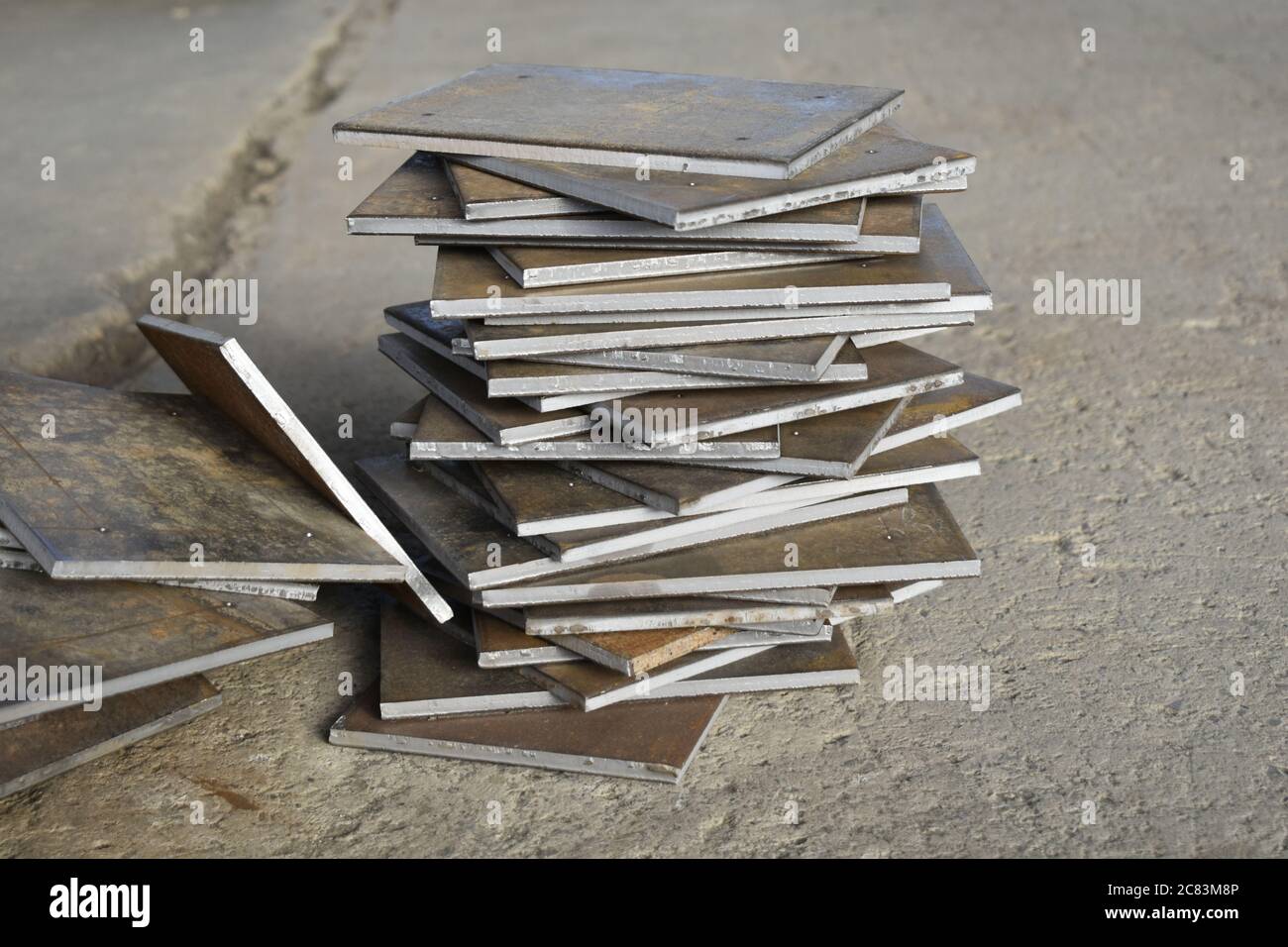 New construction of Steel Structural material in the workshop muscat ...