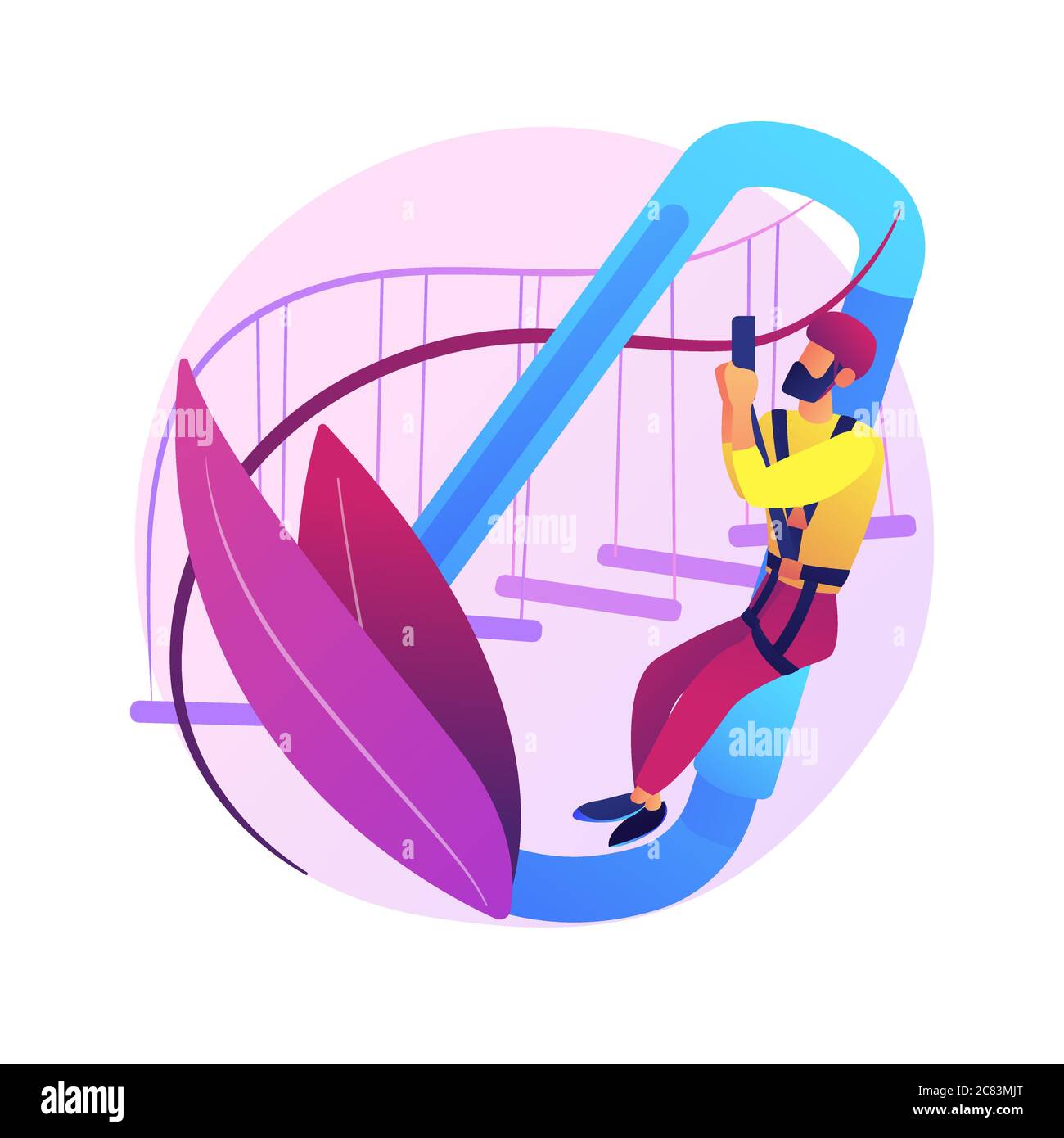 Adventure park vector concept metaphor Stock Vector Image & Art - Alamy