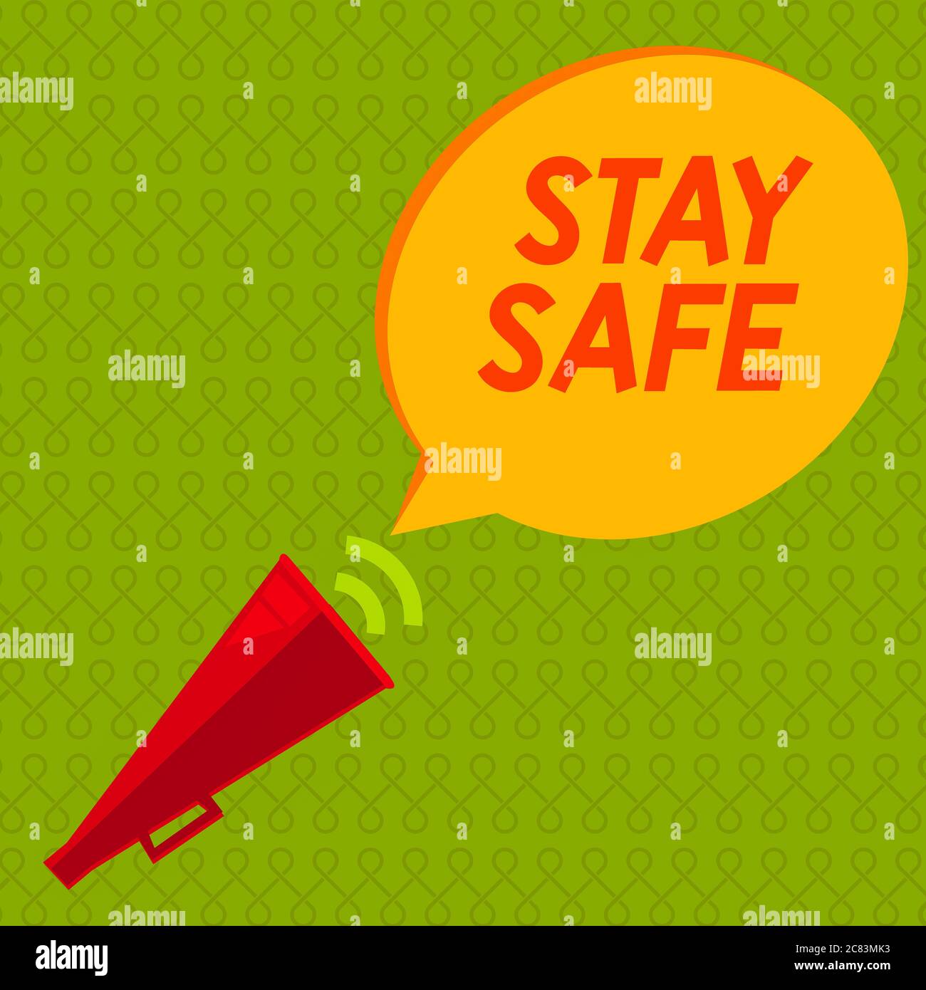 Writing note showing Stay Safe. Business concept for secure from threat ...