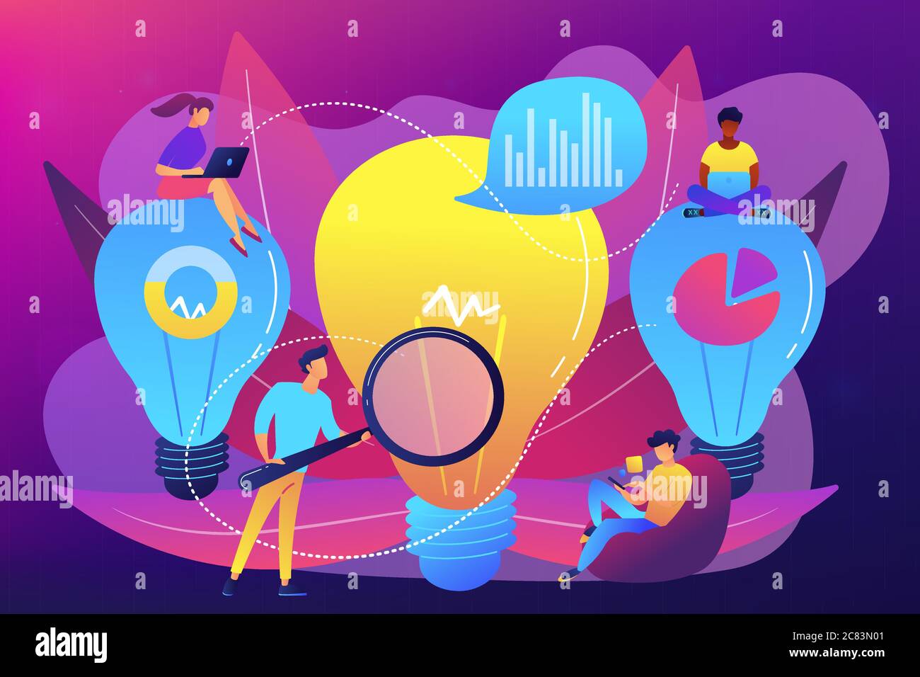 Business solution concept vector illustration Stock Vector Image & Art ...