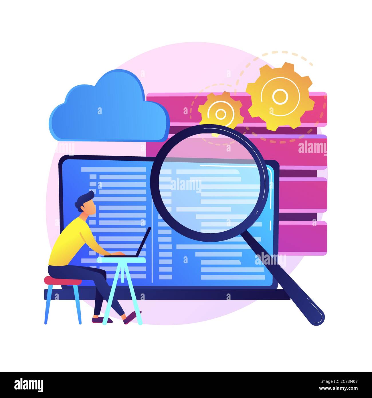 QA tester vector concept metaphor Stock Vector Image & Art - Alamy