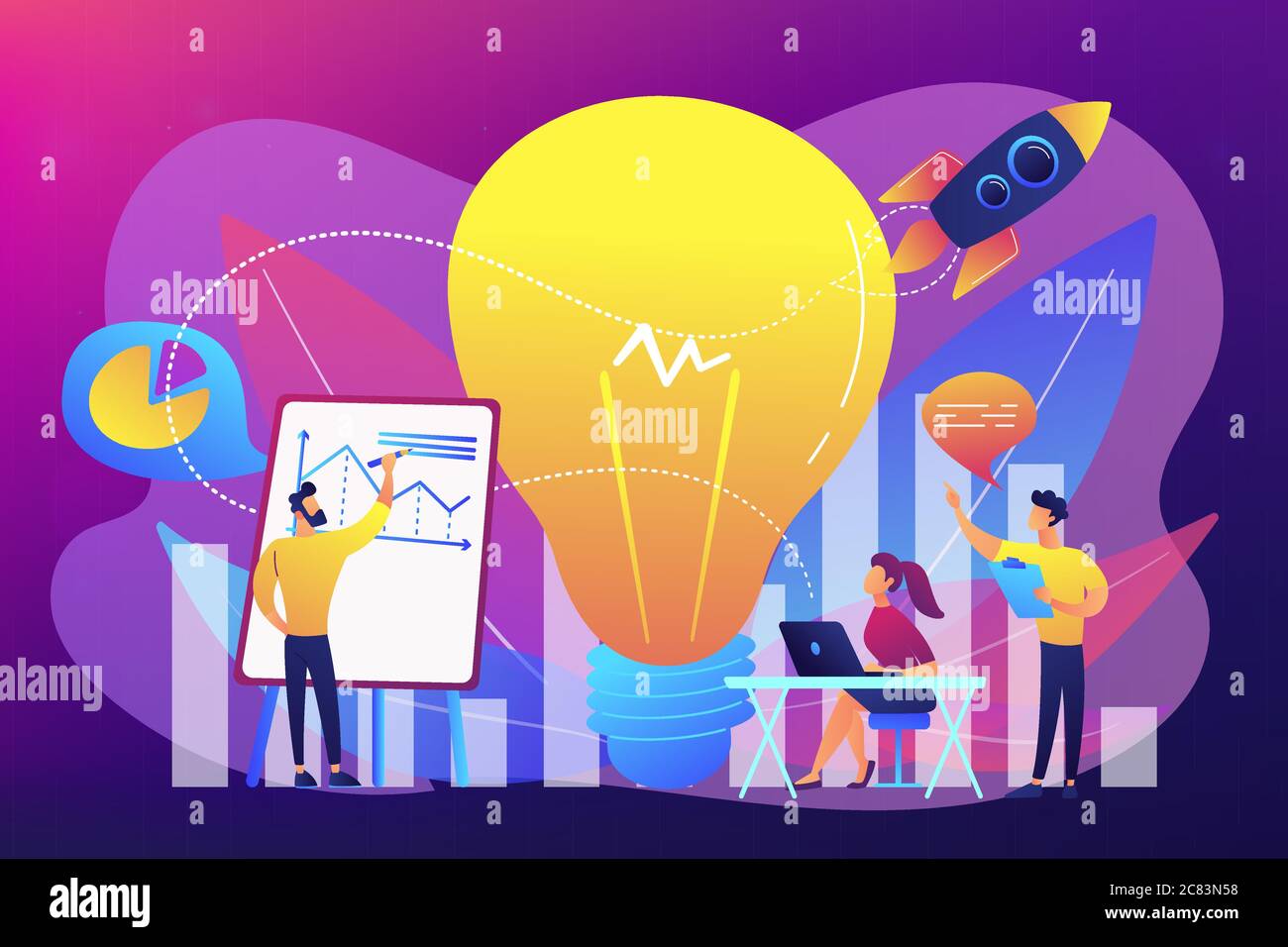 Vision statement concept vector illustration Stock Vector Image & Art ...