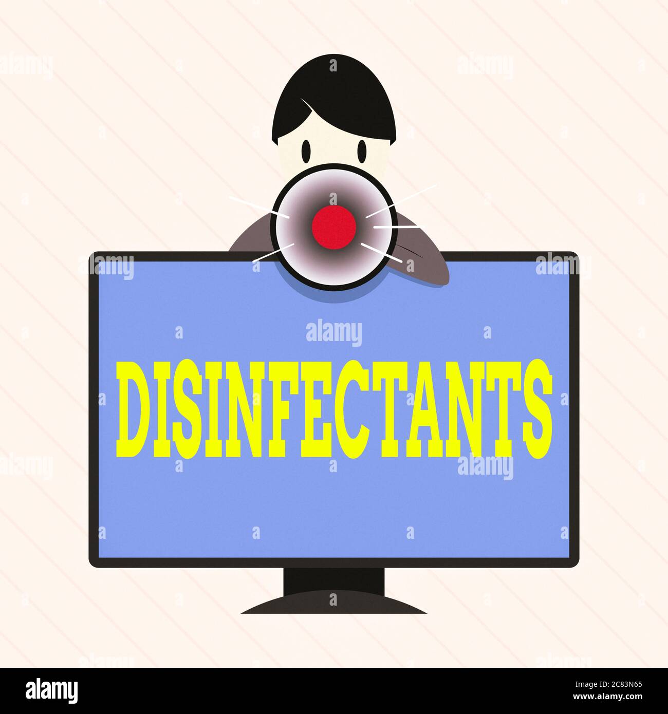 Word writing text Disinfectants. Business photo showcasing chemical ...