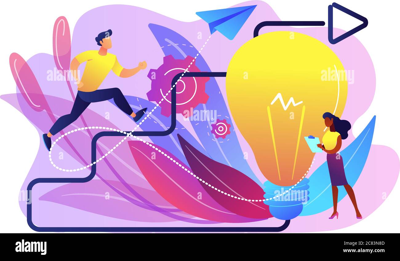 Creative inspiration concept vector illustration Stock Vector Image ...