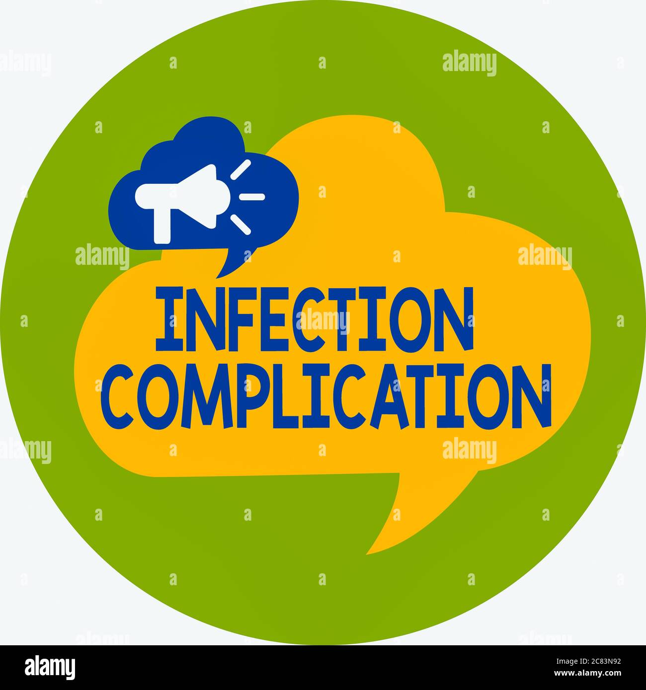 Word writing text Infection Complication. Business photo showcasing ...