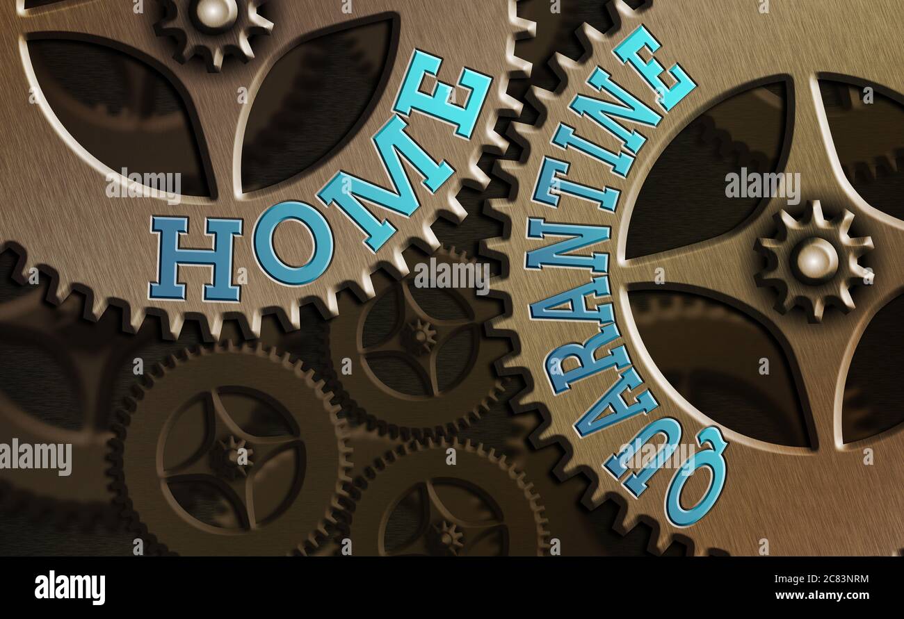 Text sign showing Home Quarantine. Business photo text Encountered a ... Text sign showing Home Quarantine. Business photo text Encountered a ...