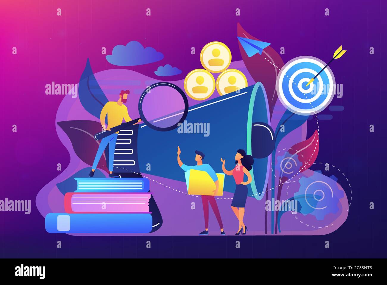 Target group concept vector illustration Stock Vector Image & Art - Alamy