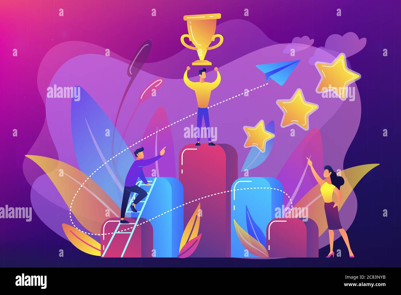 Key to success concept vector illustration Stock Vector Image & Art - Alamy