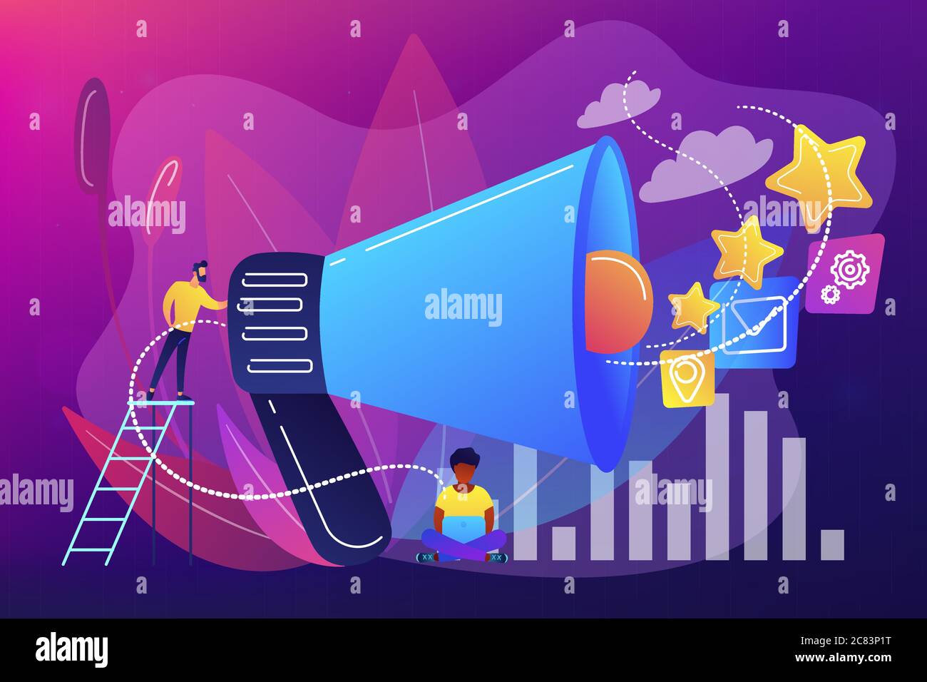 Promotion strategy concept vector illustration Stock Vector Image & Art ...