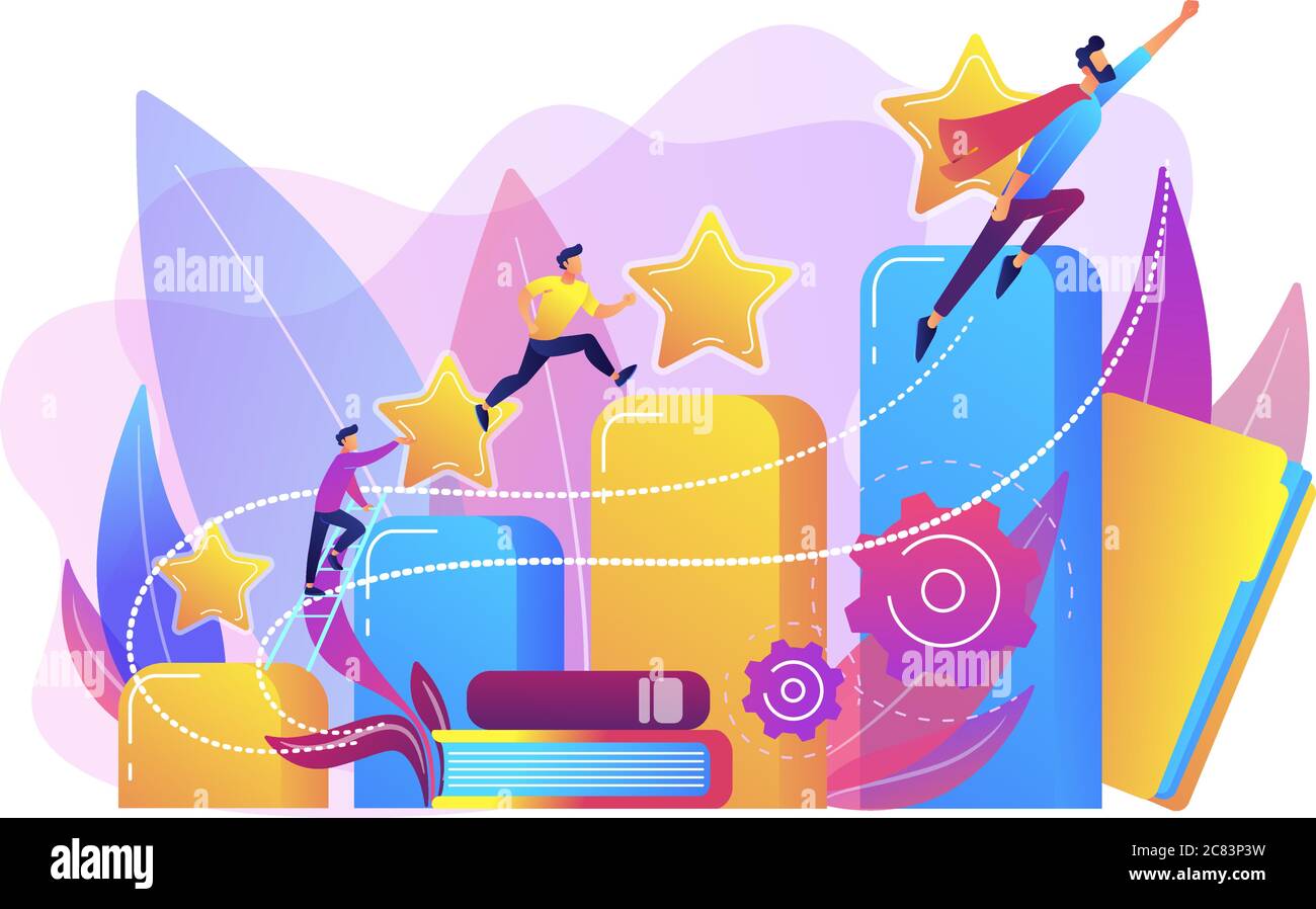 Career development concept vector illustration Stock Vector Image & Art ...