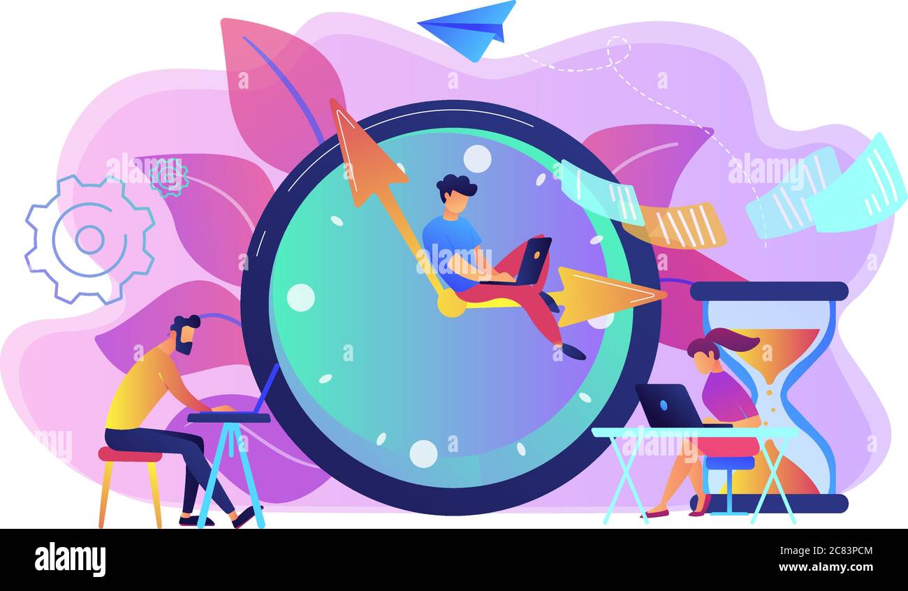 Deadline concept vector illustration Stock Vector Image & Art - Alamy