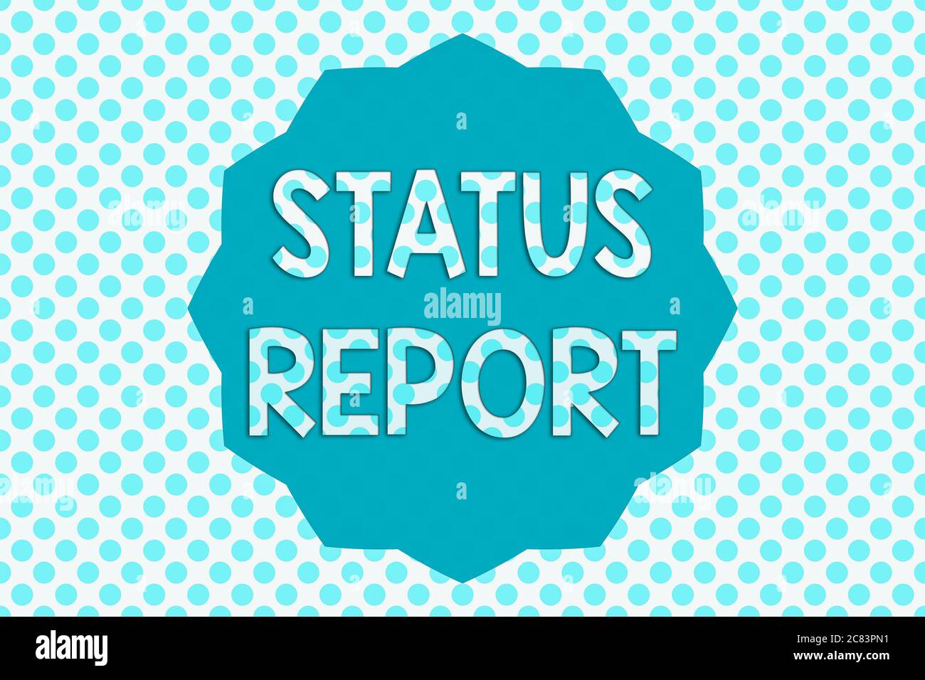Writing note showing Status Report. Business concept for summarizes the ...