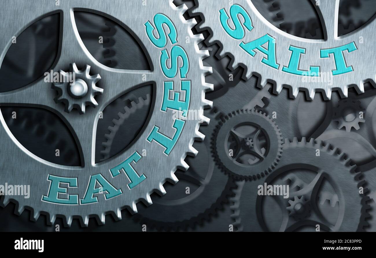 Word writing text Eat Less Salt. Business photo showcasing reducing the ...
