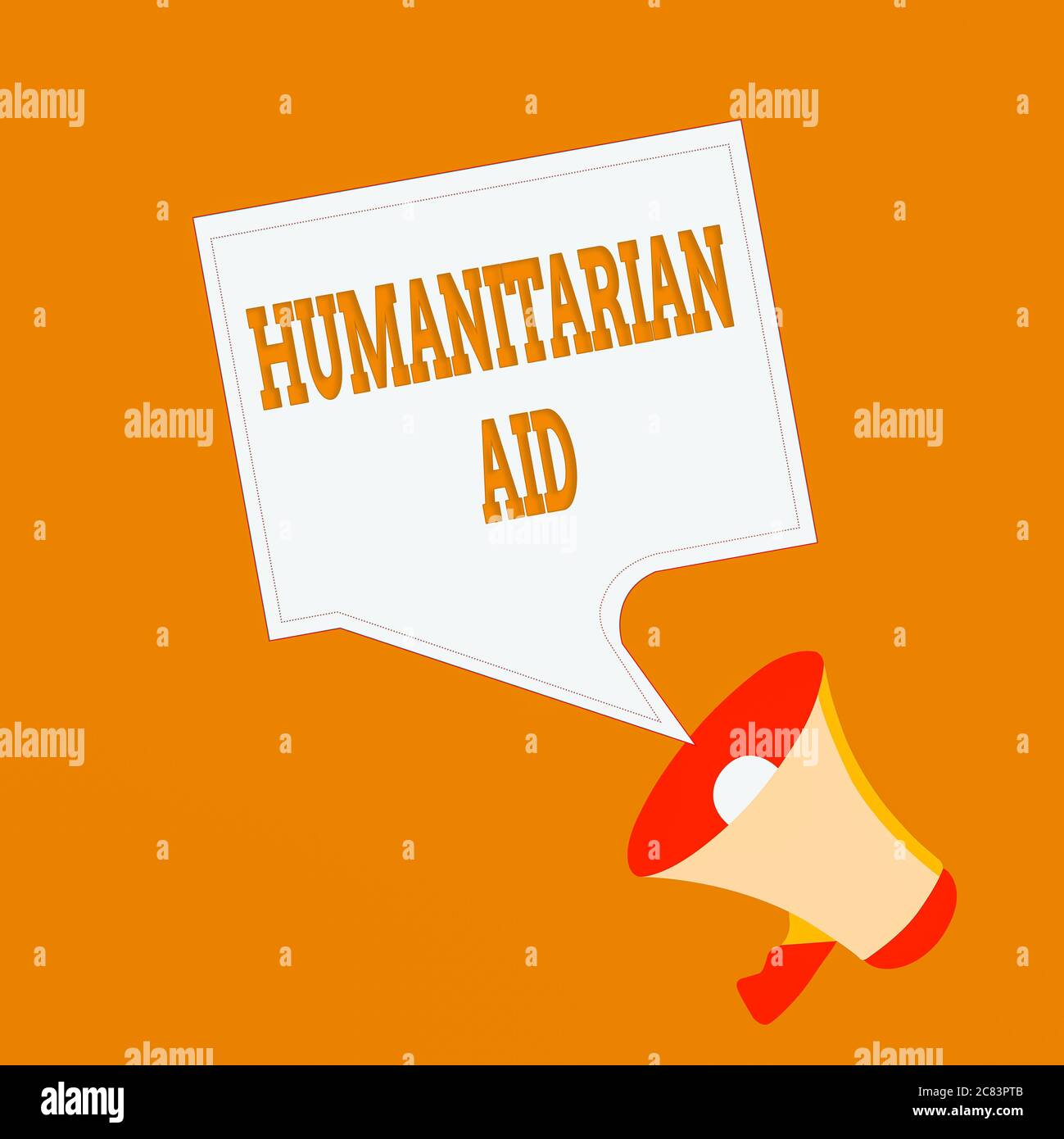 Word writing text Humanitarian Aid. Business photo showcasing immediate ...