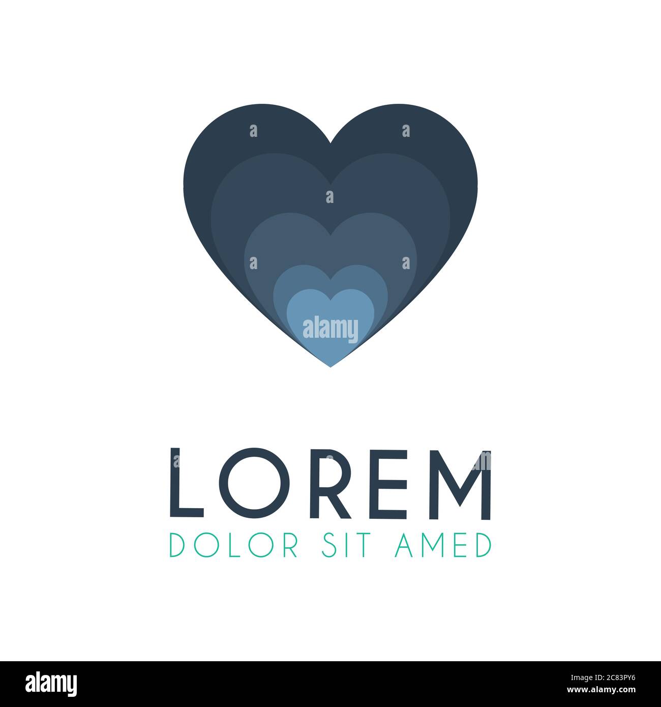 Heart cave Stock Vector Images - Alamy