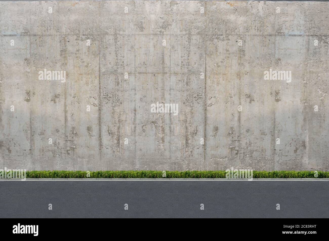 street wall background ,Industrial background, empty grunge urban street with warehouse brick ...