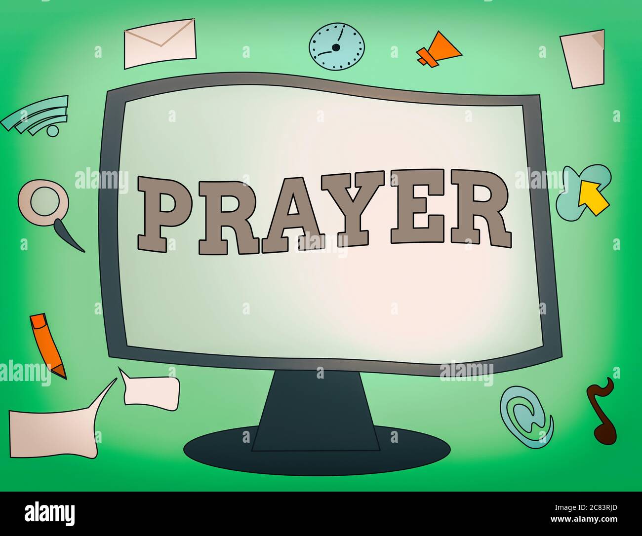 Handwriting text Prayer. Conceptual photo solemn request for help or ...