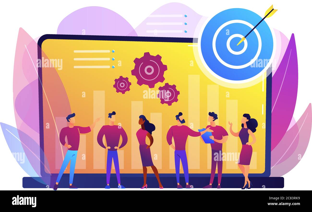 Performance Management Concept Vector Illustration Stock Vector Image And Art Alamy