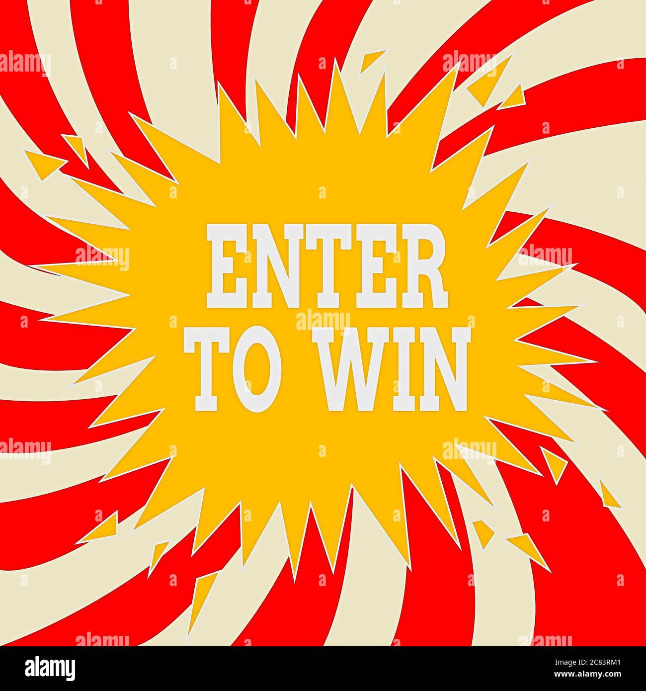 Word writing text Enter To Win. Business photo showcasing exchanging ...