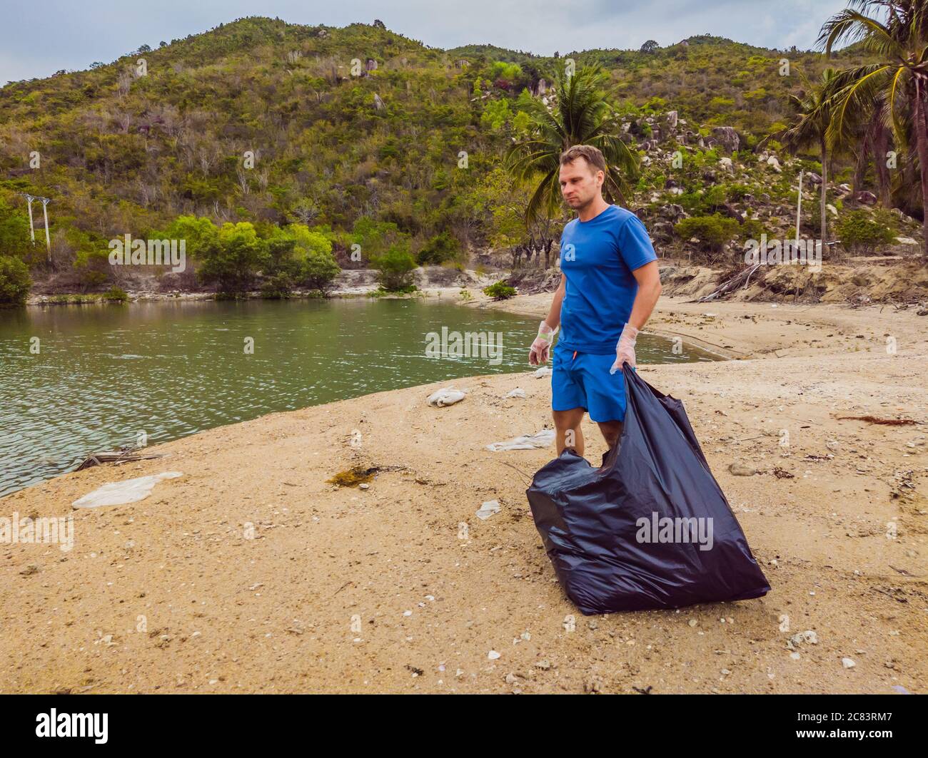 Man Made Of Plastic Pollution High Resolution Stock Photography and ...