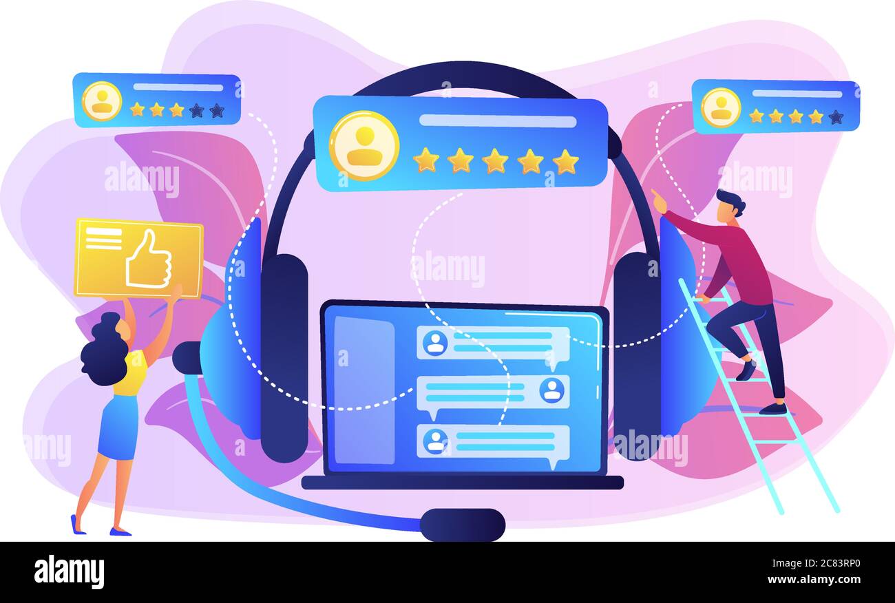 Customer feedback concept vector illustration Stock Vector Image & Art - Alamy