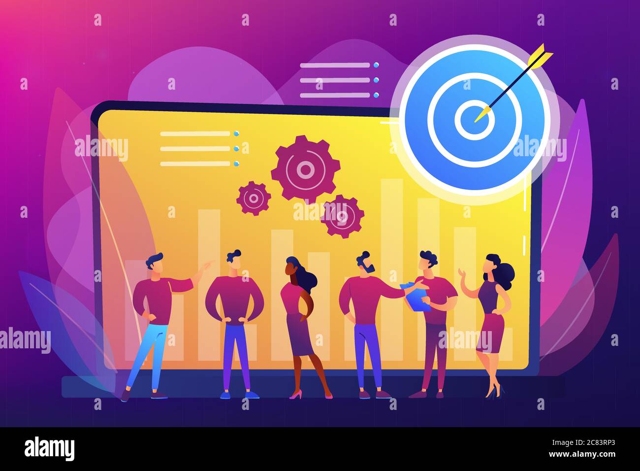 Performance management concept vector illustration Stock Vector Image ...