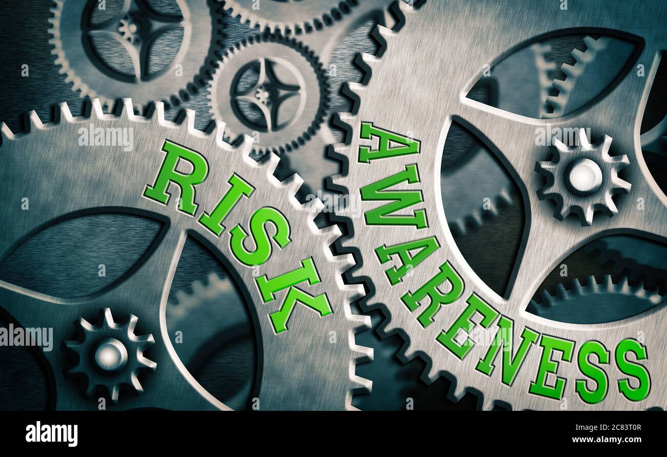 Handwriting text writing Risk Awareness. Conceptual photo recognizing ...