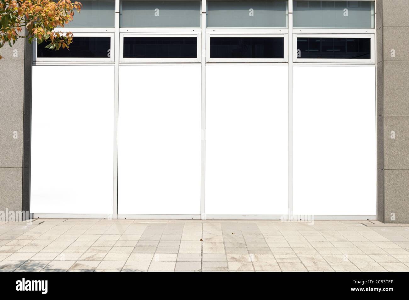 Shop Boutique Store Front with Big Window and Place for Name Stock ...