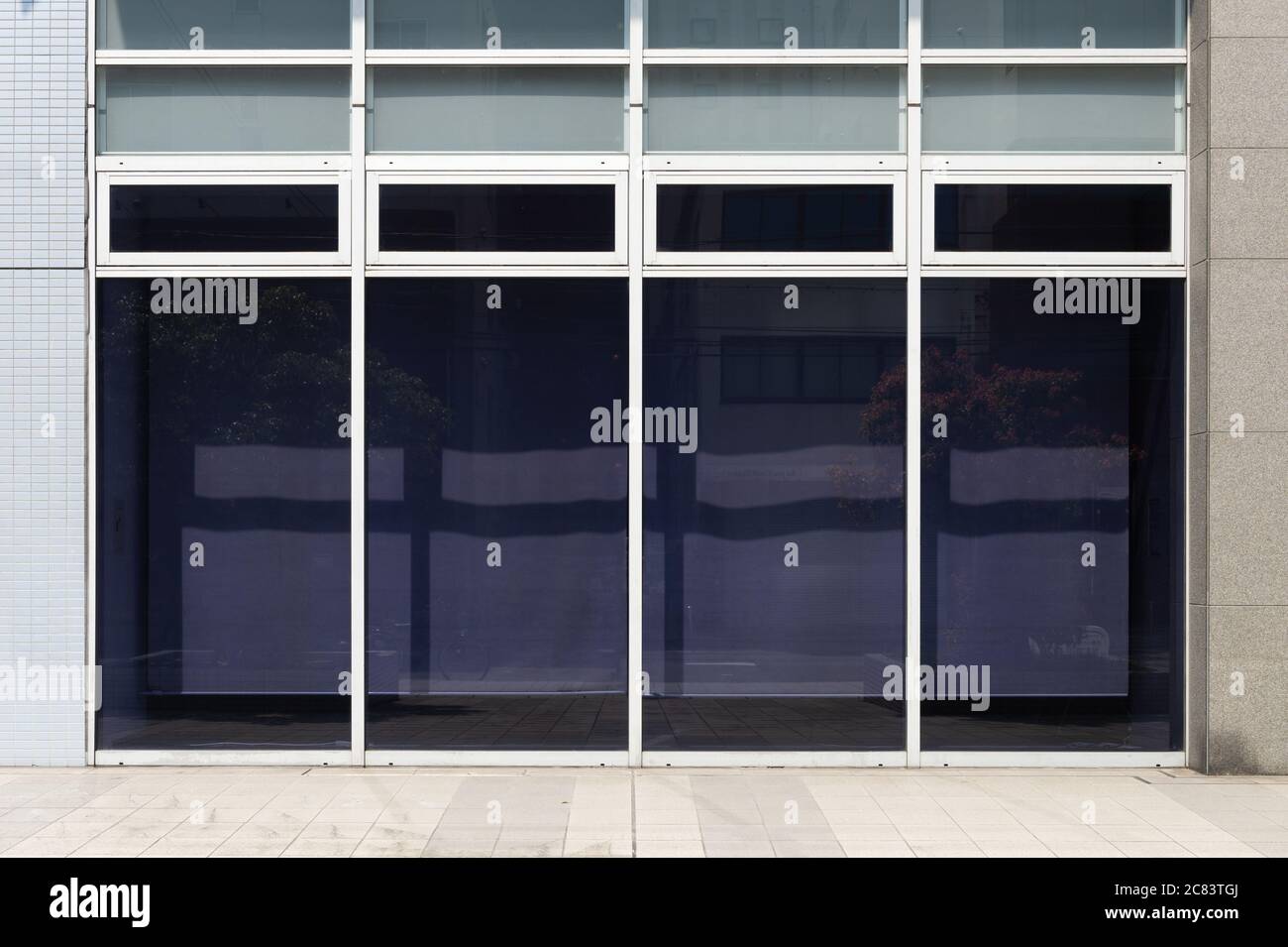 Shop Boutique Store Front with Big Window and Place for Name Stock ...