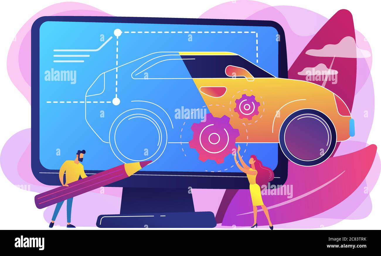 Industrial design concept vector illustration Stock Vector Image & Art ...