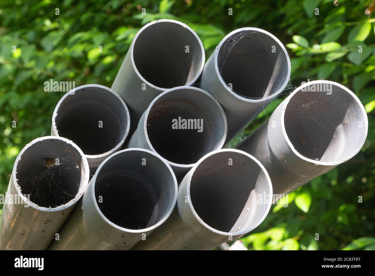 Plastic pipes for water for house construction Stock Photo - Alamy