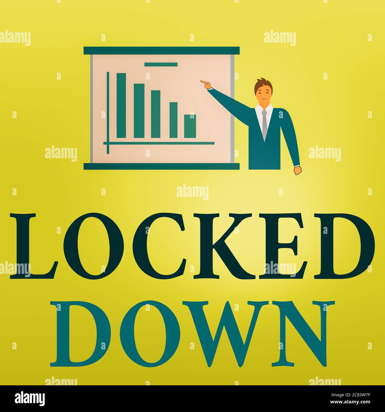 Word writing text Locked Down. Business photo showcasing emergency ...