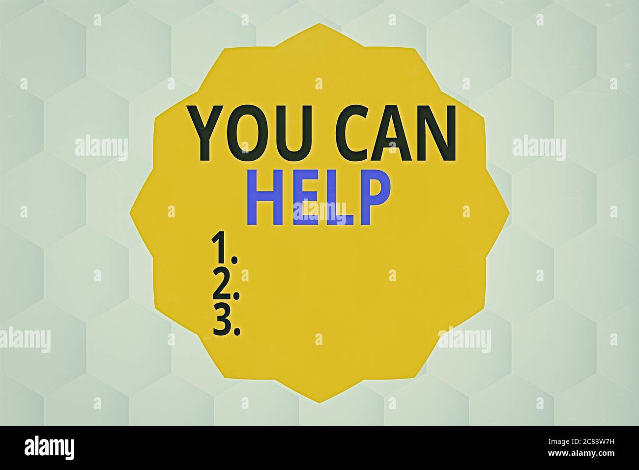Conceptual hand writing showing You Can Help. Concept meaning do ...