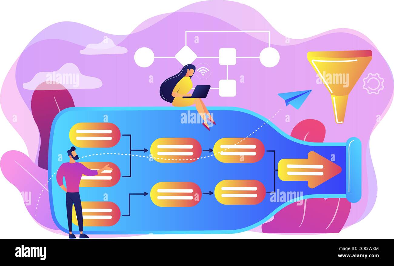 Bottleneck analysis concept vector illustration Stock Vector Image ... Bottleneck analysis concept vector illustration Stock Vector Image ...
