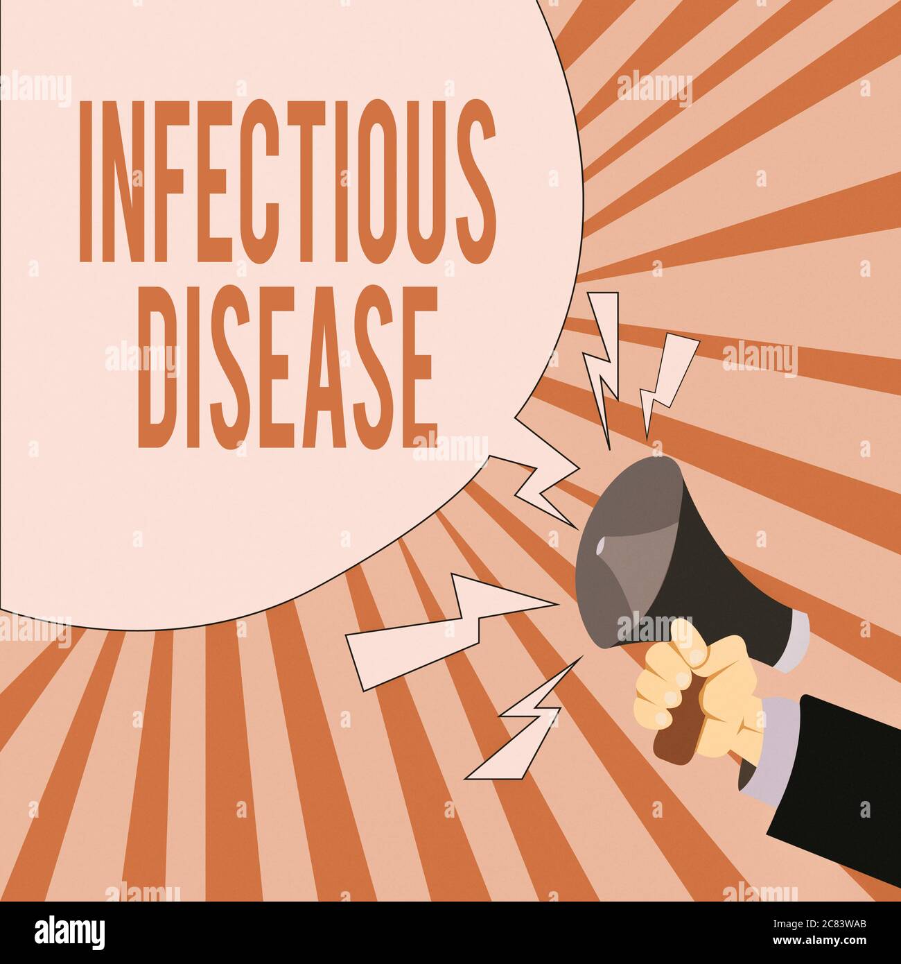 Word writing text Infectious Disease. Business photo showcasing caused ...
