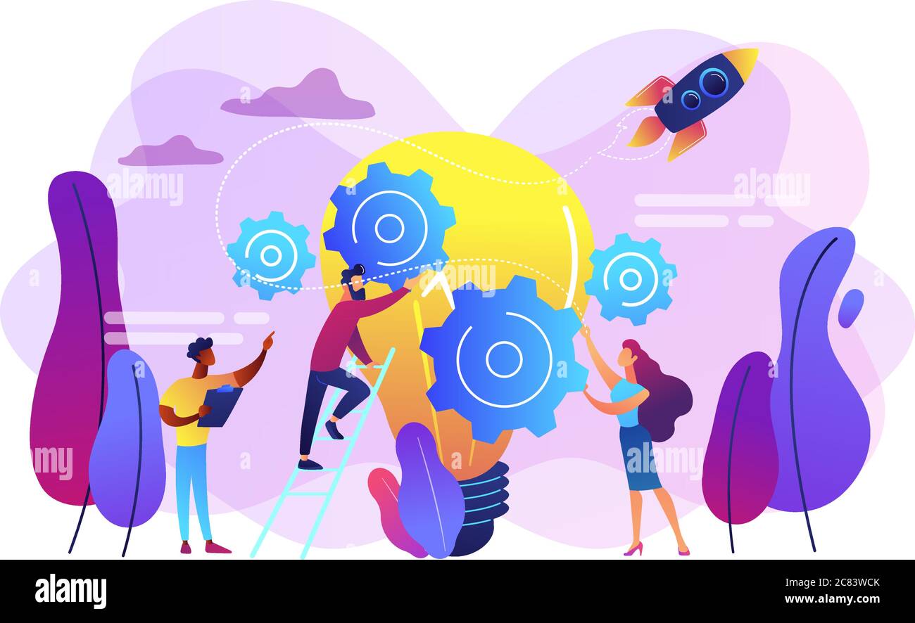 Idea management concept vector illustration Stock Vector Image & Art ...