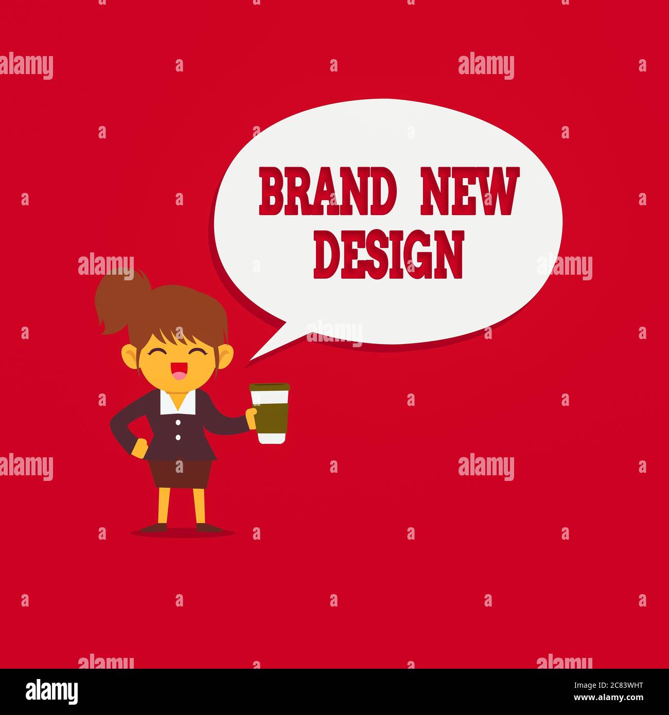 Word writing text Brand New Design. Business photo showcasing Brainstorming About Branding ...