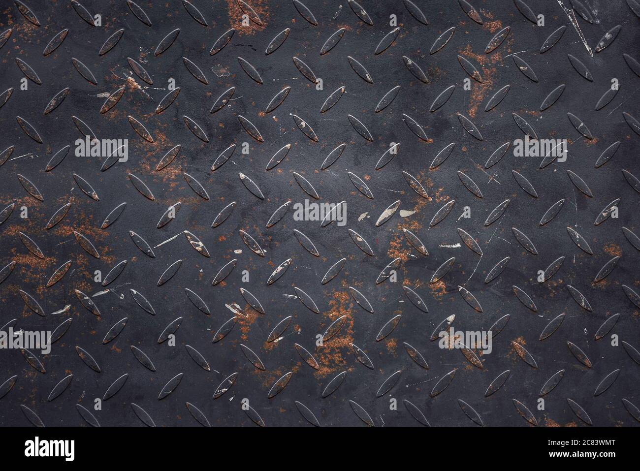 A rusty steel metal panel texture background Stock Photo - Alamy