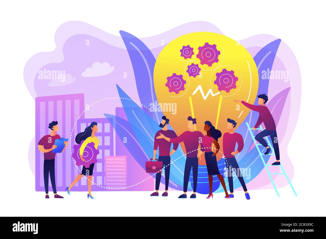 New team members concept vector illustration Stock Vector Image & Art ...