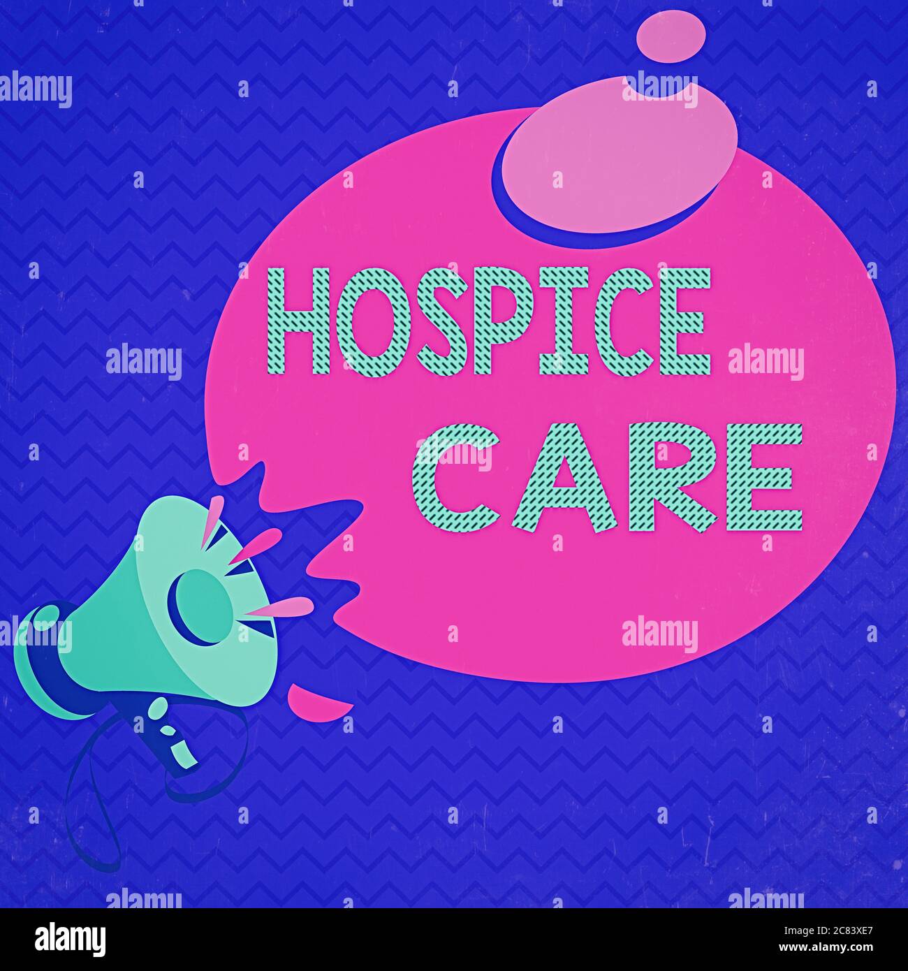 Word writing text Hospice Care. Business photo showcasing focuses on ...