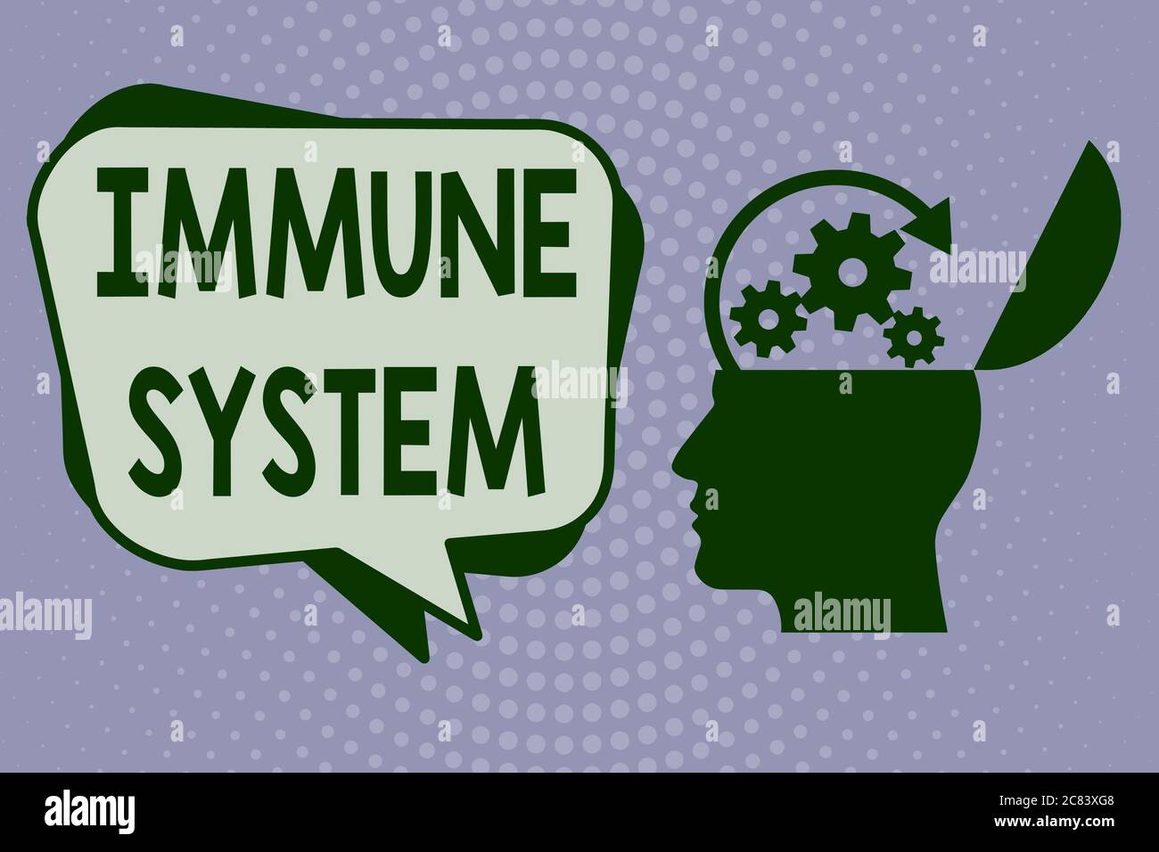 Handwriting text writing Immune System. Conceptual photo Complex ...